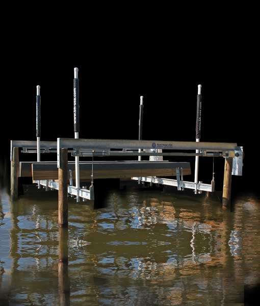 Boat Hoist USA Galvanized 4 Post Boat Lifts At Boat Lifts 4 Less Call Boat Hoist USA Galvanized 4 Post Boat Lifts At Boat Lifts 4 Less Call